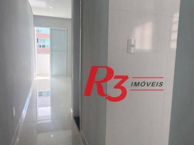 Apartamento com 1 dormitório à venda, 42 m² por R$ 347.000,00 Gonzaga Santos/SP