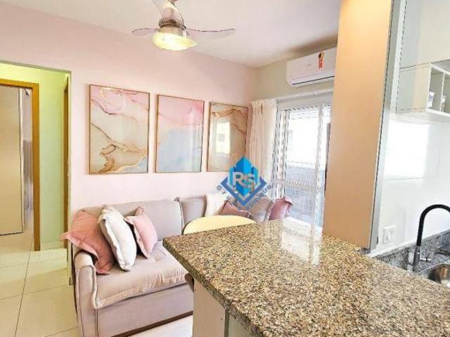 Apartamento com 1 dormitório à venda, 42 m² por R$ 359.000,00 Canto do Forte Praia Grande/SP