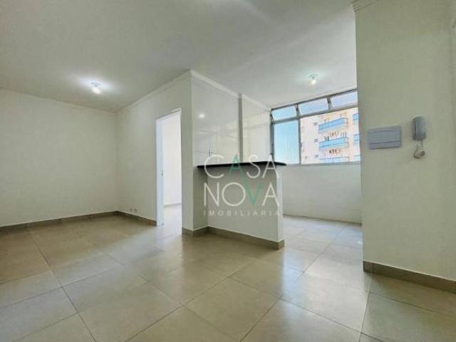 Apartamento com 1 dormitório à venda, 42 m² por R$ 390.000 José Menino Santos/SP