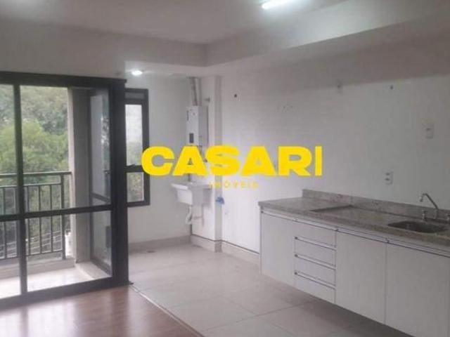 Apartamento com 1 dormitório à venda, 43 m² por R$ 446.000 Campestre Santo A