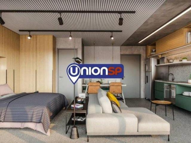 Apartamento com 1 dormitório à venda, 43 m² por R$ 507.775,00 Centro São Paulo/SP