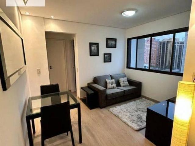 Apartamento com 1 dormitório à venda, 43 m² por R$ 550.000,00 Indianópolis São Paulo/SP