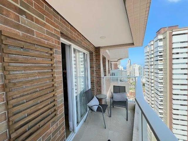 Apartamento com 1 dormitório à venda, 43 m² por R$ 659.000,00 Campo Grande Santos/SP