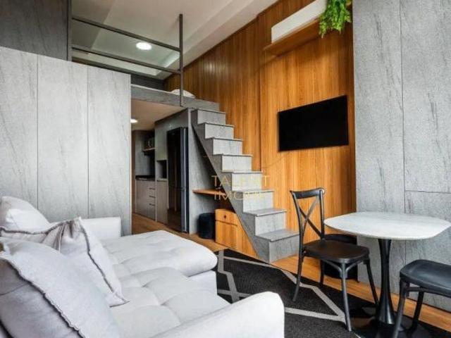Apartamento com 1 dormitório à venda, 43 m² por R$ 890.000,00 Moema São Paulo/SP