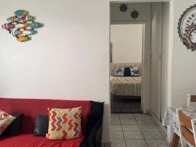 Apartamento com 1 dormitório à venda, 43 m² por R$ 235.000,00 Vila Guilhermina Praia Grande/SP