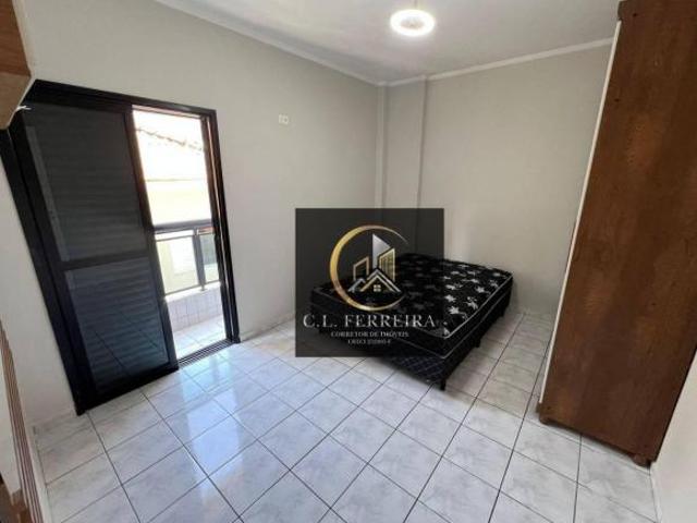 Apartamento com 1 dormitório à venda, 43 m² por R$ 310.000,00 Vila Guilhermina Praia Grande/SP
