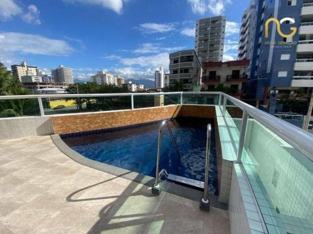 Apartamento com 1 dormitório à venda, 43 m² por R$ 319.000,00 Vila Guilhermina Praia Grande/SP