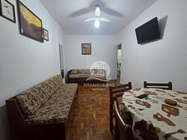 Apartamento com 1 dormitório à venda, 44 m² Pitangueiras Guarujá/SP