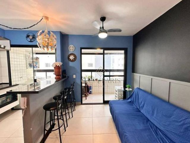 Apartamento com 1 dormitório à venda, 44 m² por R$ 400.000 Caiçara Praia Grande/SP