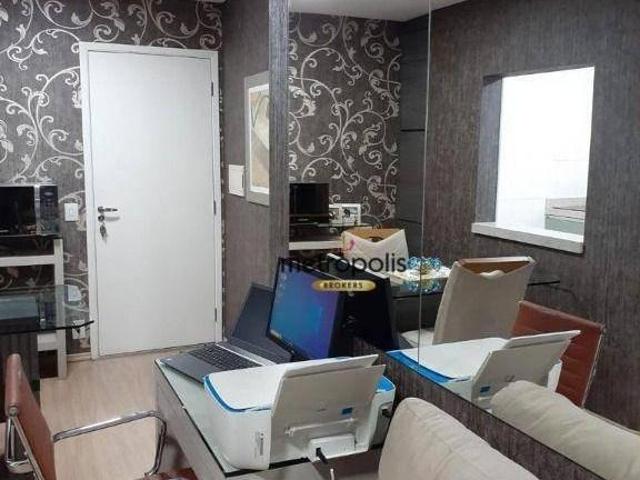 Apartamento com 1 dormitório à venda, 44 m² por R$ 408.000,00 Casa Branca Santo André/SP