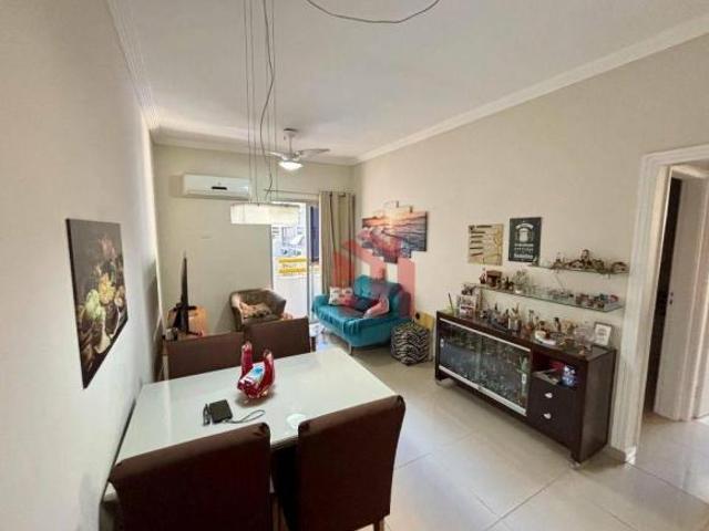 Apartamento com 1 dormitório à venda, 44 m² por R$ 440.000,00 Pompéia Santos/SP