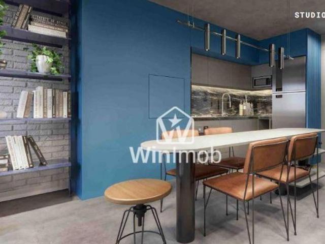 Apartamento com 1 dormitório à venda, 44 m² por R$ 577.000,00 Jardim Botânico Porto Alegre/RS