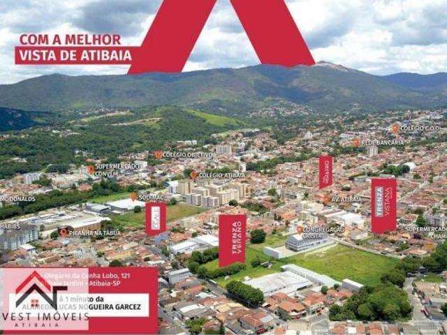 Apartamento com 1 dormitório à venda, 44 m² por R$ 539.000,00 Atibaia Jardim Atibaia/SP