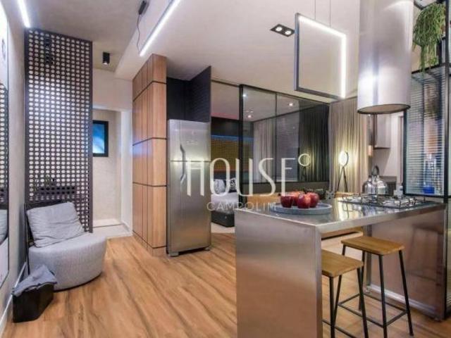 Apartamento com 1 dormitório à venda, 44 m² por R$ 561.000,00 Condomínio Residencial Biarritz So