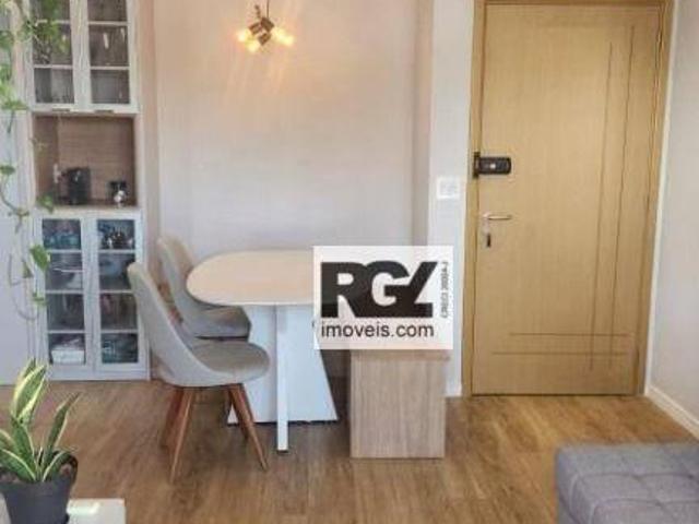 Apartamento com 1 dormitório à venda, 44 m² por R$ 640.000,00 Campo Grande Santos/SP