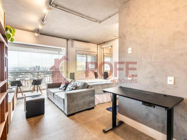 Apartamento com 1 dormitório à venda, 44 m² por R$ 745.000,00 Brooklin São Paulo/SP