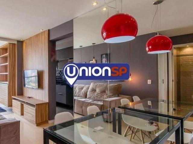 Apartamento com 1 dormitório à venda, 44 m² por R$ 800.000 Brooklin São Paulo/SP