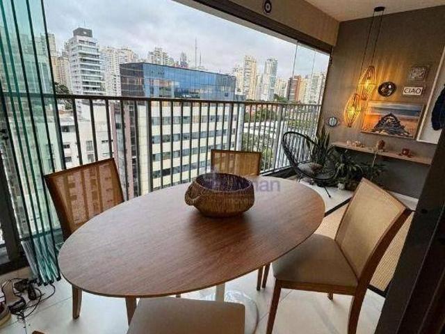 Apartamento com 1 dormitório à venda, 44 m² por R$ 1.290.000,00 Paraíso São Paulo/SP
