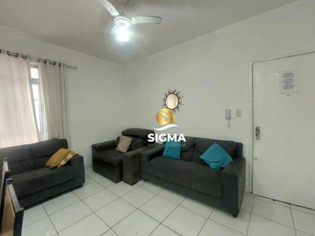 Apartamento com 1 dormitório à venda, 44 m² por R$ 210.000 Enseada Guarujá/SP