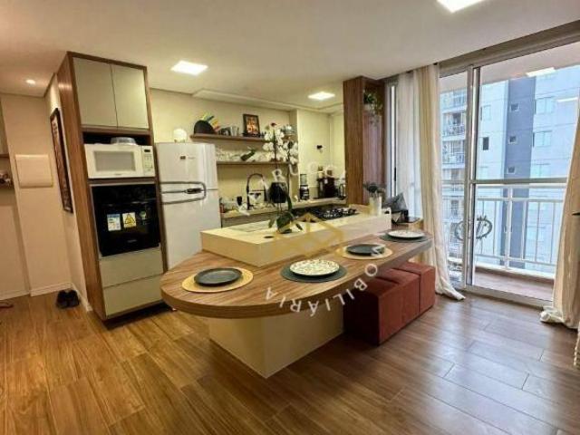 Apartamento com 1 dormitório à venda, 44 m² por R$ 397.000,00 Vila Palácios Campinas/SP