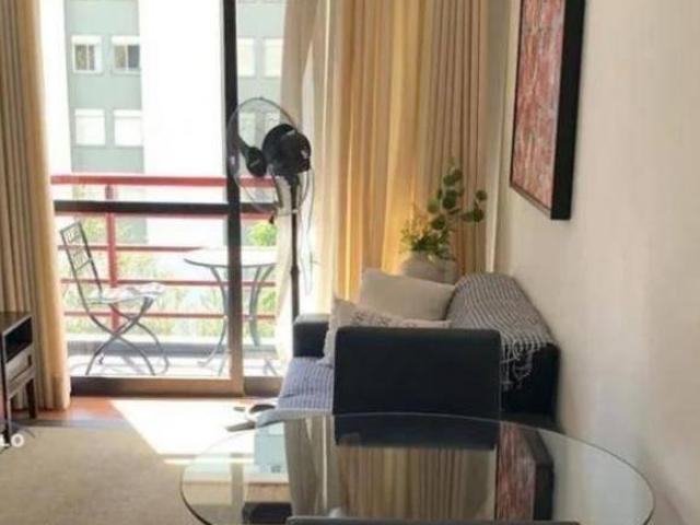 Apartamento com 1 dormitório à venda, 45 m² por R$ 520.000 Indianópolis São Paulo/SP