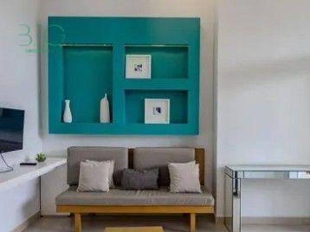 Apartamento com 1 dormitório à venda, 45 m² por R$ 619.000 Barra Funda São Paulo/SP