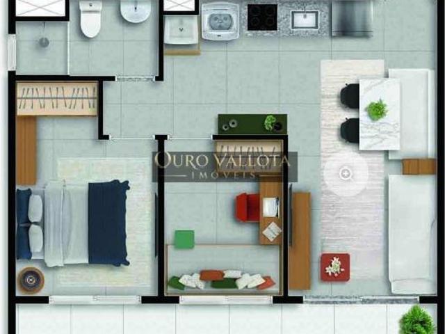 Apartamento com 1 dormitório à venda, 45 m² por R$ 620.000,00 Vila Mariana São Paulo/SP