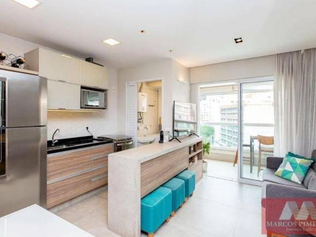 Apartamento com 1 dormitório à venda, 45 m² por R$ 660.000,00 Bela Vista São Paulo/SP
