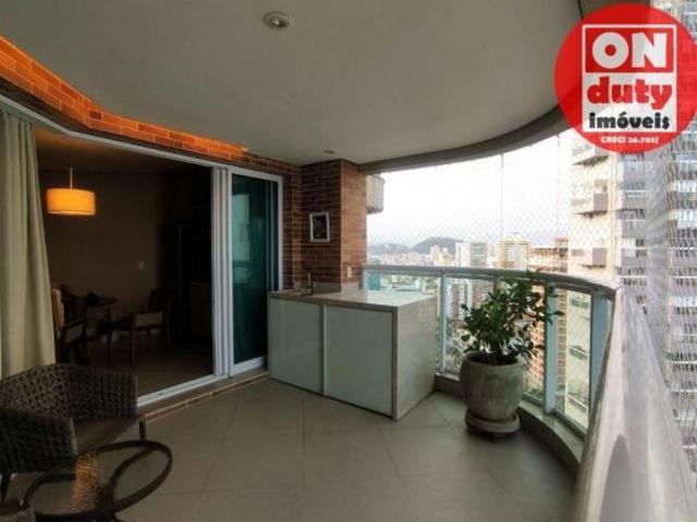 Apartamento com 1 dormitório à venda, 45 m² por R$ 740.000,00 Gonzaga Santos/SP