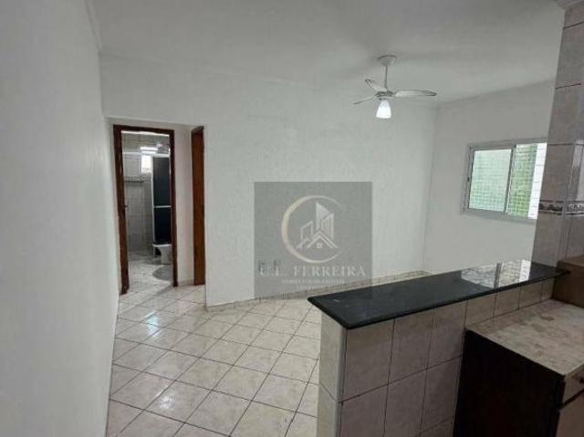 Apartamento com 1 dormitório à venda, 45 m² por R$ 265.000,00 Vila Assunção Praia Grande/SP
