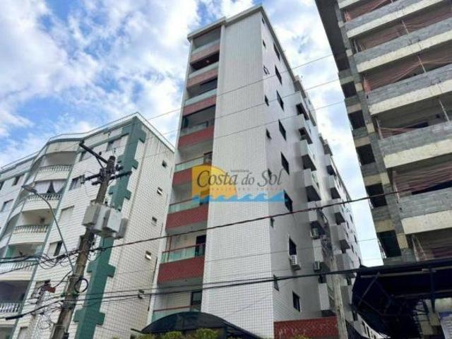 Apartamento com 1 dormitório à venda, 45 m² por R$ 300.000,00 Vila Guilhermina Praia Grande/SP