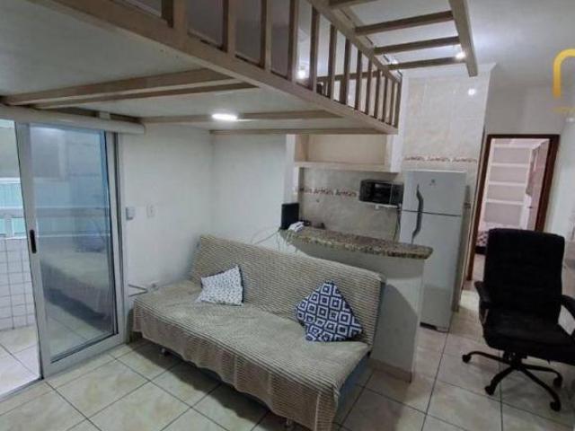 Apartamento com 1 dormitório à venda, 45 m² por R$ 320.000,00 Boqueirão Praia Grande/SP
