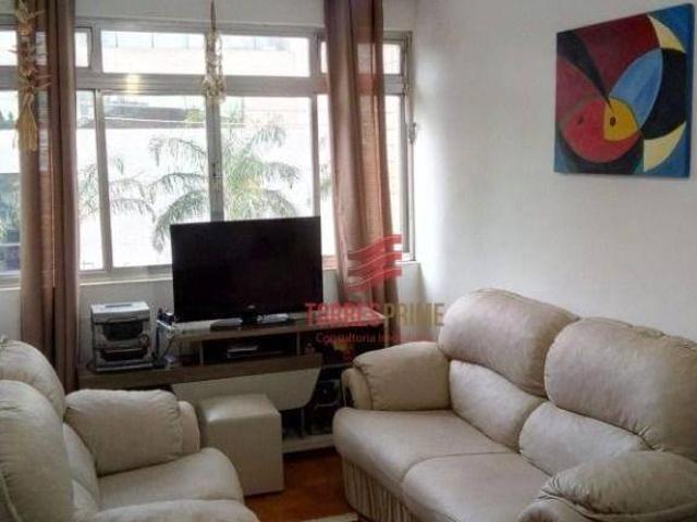 Apartamento com 1 dormitório à venda, 45 m² por R$ 330.000,00 Marapé Santos/SP