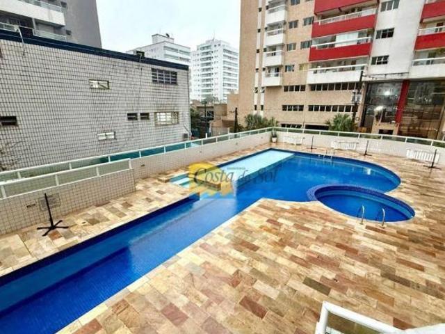 Apartamento com 1 dormitório à venda, 45 m² por R$ 340.000 Ocian Praia Grande/SP
