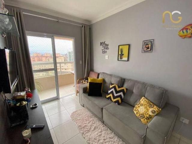 Apartamento com 1 dormitório à venda, 45 m² por R$ 349.000,00 Caiçara Praia Grande/SP