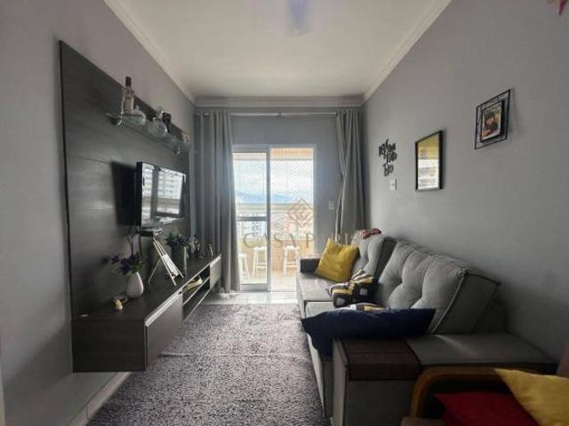 Apartamento com 1 dormitório à venda, 45 m² por R$ 355.000,00 Caiçara Praia Grande/SP