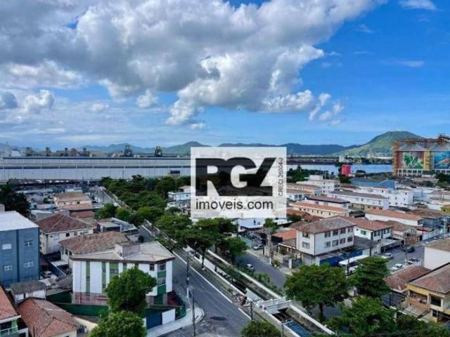 Apartamento com 1 dormitório à venda, 46 m² por R$ 450.000,00 Aparecida Santos/SP