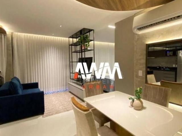 Apartamento com 1 dormitório à venda, 46 m² por R$ 660.000,00 Setor Marista Goiânia/GO