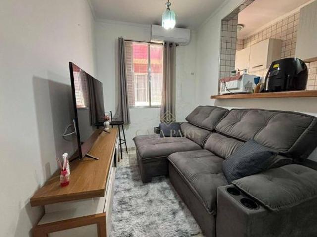 Apartamento com 1 dormitório à venda, 46 m² por R$ 260.000,00 Vila Guilhermina Praia Grande/SP