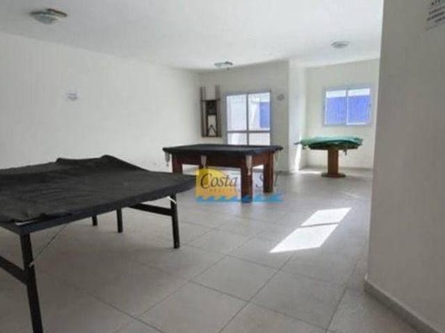 Apartamento com 1 dormitório à venda, 46 m² por R$ 380.000,00 Balneário Pires Praia Grande/SP