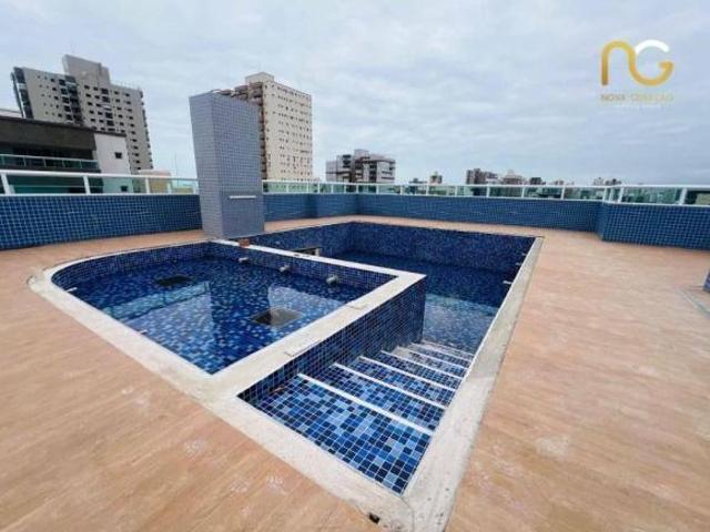 Apartamento com 1 dormitório à venda, 47 m² Guilhermina Praia Grande/SP