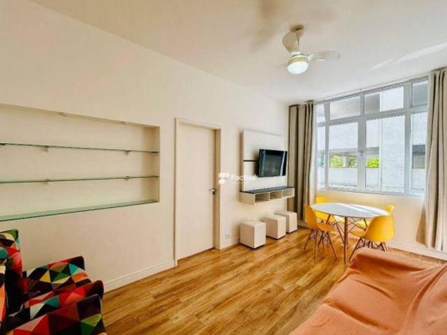Apartamento com 1 dormitório à venda, 47 m² por R$ 400.000,00 Pitangueiras Guarujá/SP