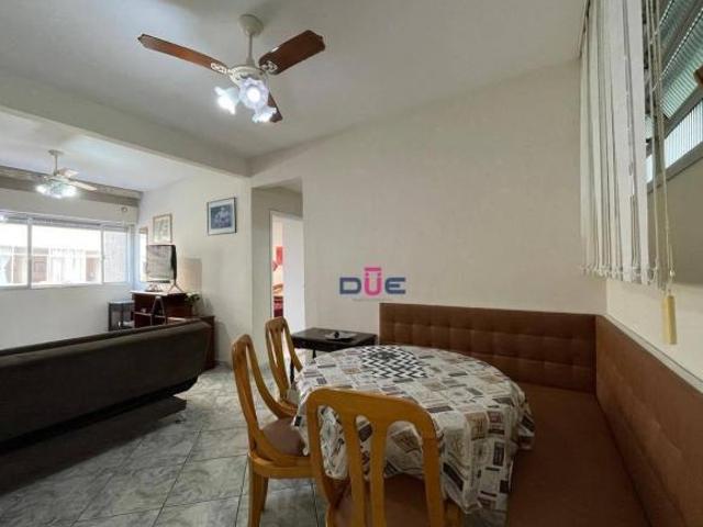 Apartamento com 1 dormitório à venda, 47 m² por R$ 414.000,00 Aparecida Santos/SP
