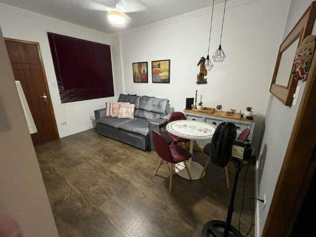 Apartamento com 1 dormitório à venda, 47 m² por R$ 469.000,00 Gonzaga Santos/SP