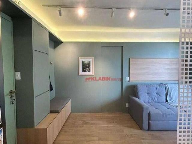 Apartamento com 1 dormitório à venda, 47 m² por R$ 585.000,00 Cambuci São Paulo/SP