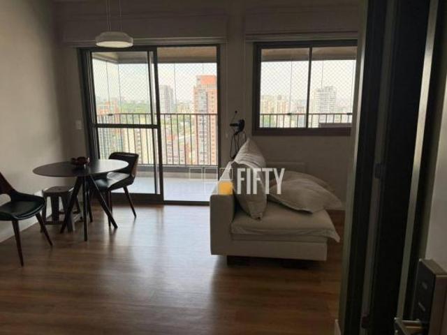 Apartamento com 1 dormitório à venda, 47 m² por R$ 835.000,00 Chácara Santo Antônio São Paulo/SP