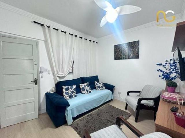 Apartamento com 1 dormitório à venda, 47 m² por R$ 260.000,00 Vila Guilhermina Praia Grande/SP