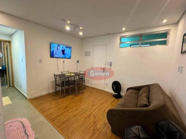 Apartamento com 1 dormitório à venda, 47 m² por R$ 330.000,00 José Menino Santos/SP