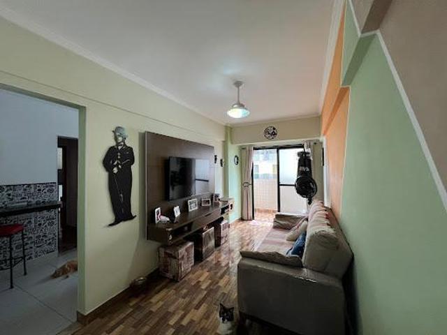 Apartamento com 1 dormitório à venda, 47 m² por R$ 330.000,00 Tupi Praia Grande/SP