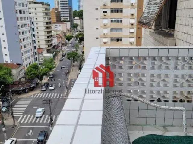 Apartamento com 1 dormitório à venda, 47 m² por R$ 335.000,00 Embaré Santos/SP